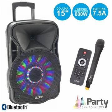 Boxa Activa,portabila,party Light &sound Party-15led,400w, Importator ...