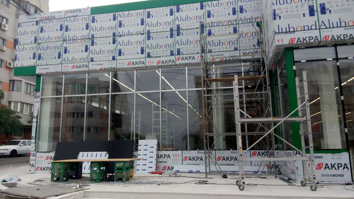 Placare fatada ventilata cu bond Constanta | fatada bond