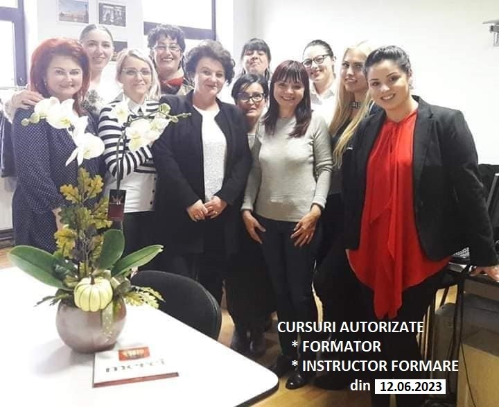 Curs Instructor/preparator Formare Online Cor 333309 Din 10.04.2024 ...