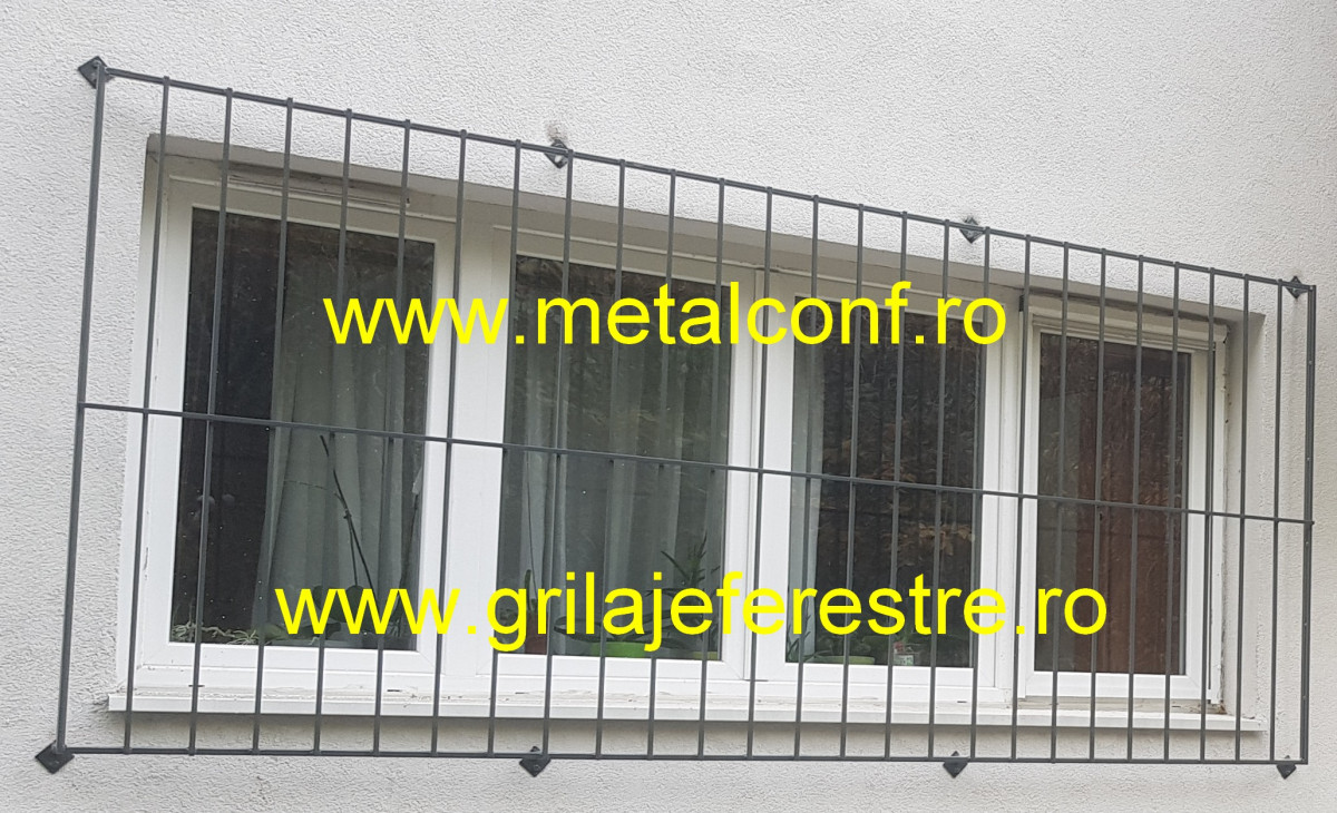Grilaje ferestre metalice fier forjat in Bucuresti si ilfov | Amenajari ...