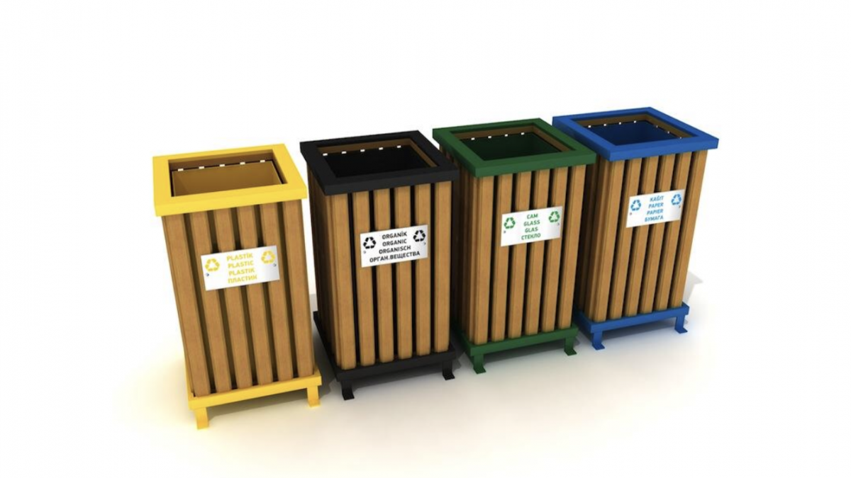 Cos De Gunoi Metalic C63 / Cos De Gunoi Parc C63 / Cos Gunoi Stradal ...