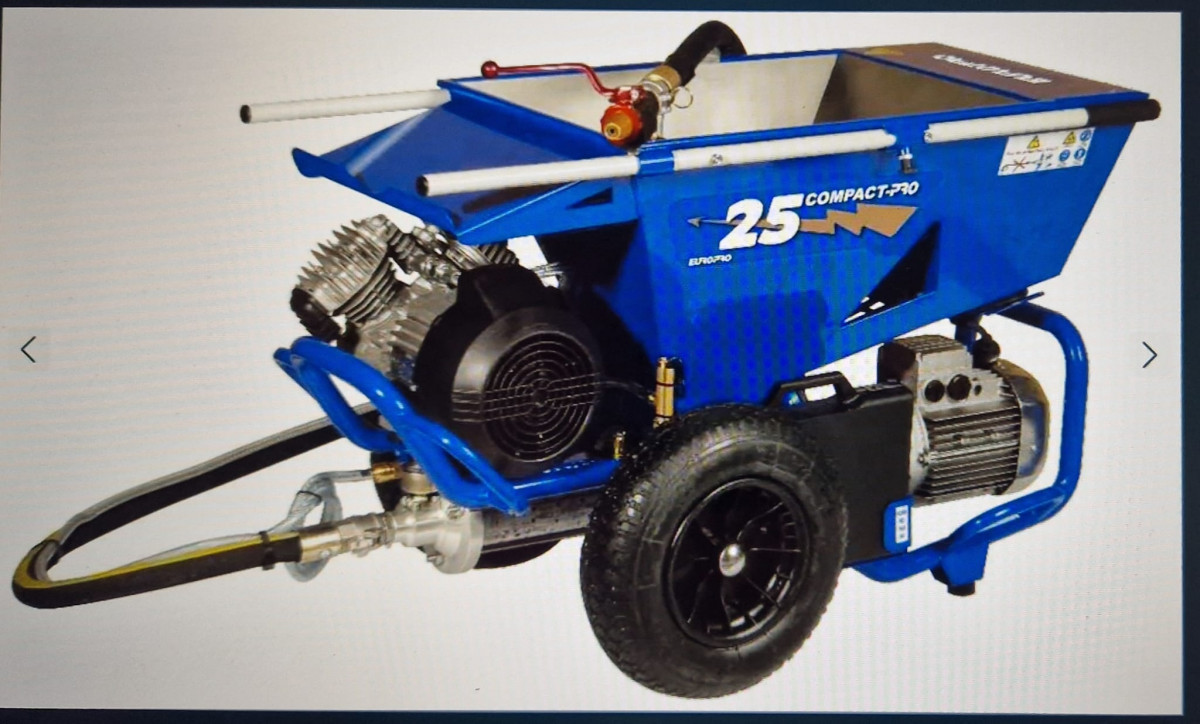 Pompa De Tencuit/glet/adeziv Euromair Cp 25 (compact Pro), Furnizor, Sc ...