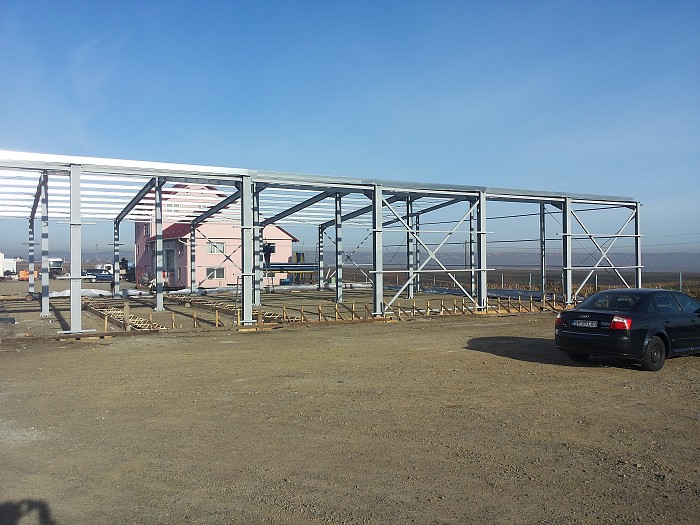 Proiecte HALE INDUSTRIALE pe structura metalica | proiectare hale metalice