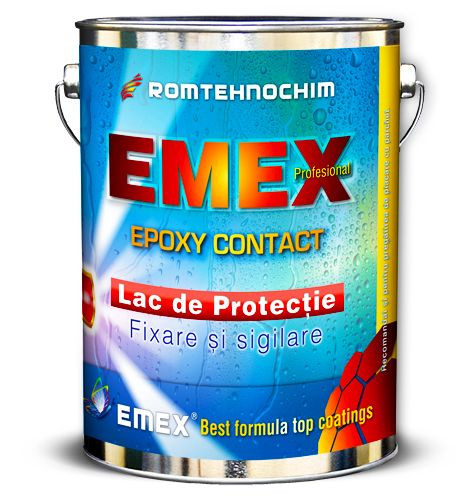 Lacul Epoxidic De Sigilare Emex Epoxy Contact, Sc Romtehnochim.srl