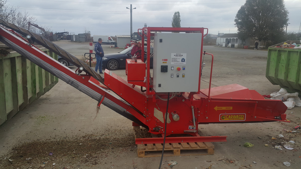 Tocator Deseuri Vegetale Bio 600, Importator, Sc Schuster Recycling ...