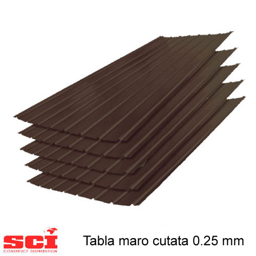 Tabla Maro Cutata 0.25 Mm, Furnizor, Sci Construct Distribution Srl