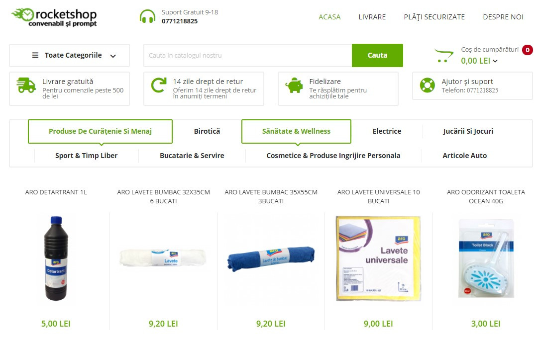 Magazin Online, Furnizor, Sf. Stefan Distributie Srl Barlad