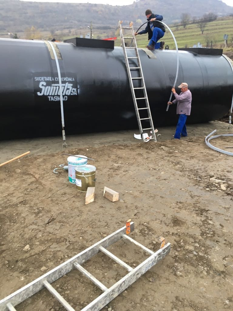 Rezervor Motorina 60000 Litri Subteran Cu Pereti Dubli, Producator ...