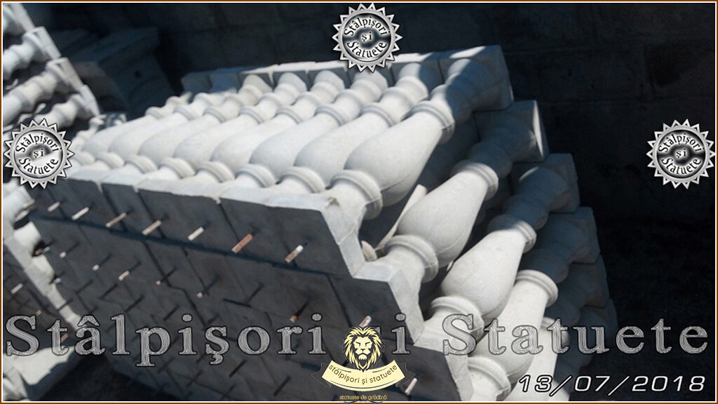 Stalpisori, Balustri, Popici, Mosoare, Din Beton, Model B1., Producator ...
