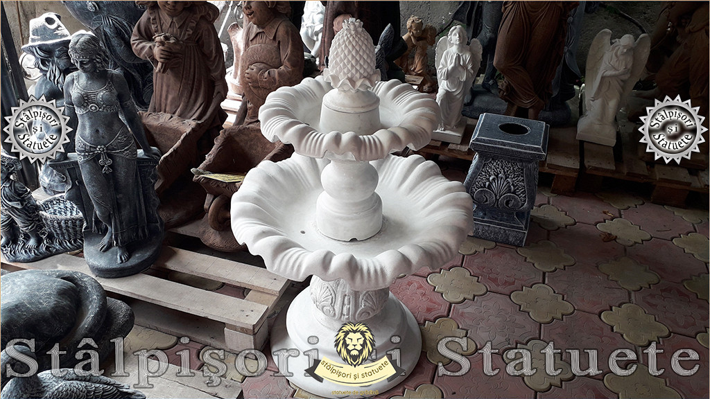 Fantana Arteziana, Alb Marmorat, Model F1., Producator, Fantana Arteziana, Alb Marmorat, Model ...