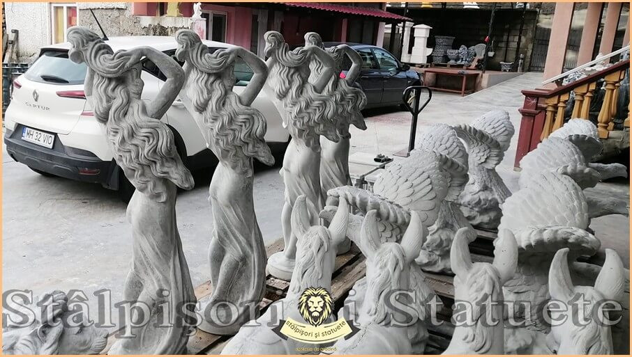 Decoratiuni Si Statuete De Gradina Din Beton., Producator, Stalpisori ...