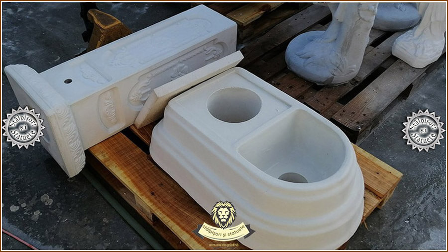 Cismea Apa Curenta, Gri Natural, Model C2., Producator, Stalpisori Si ...