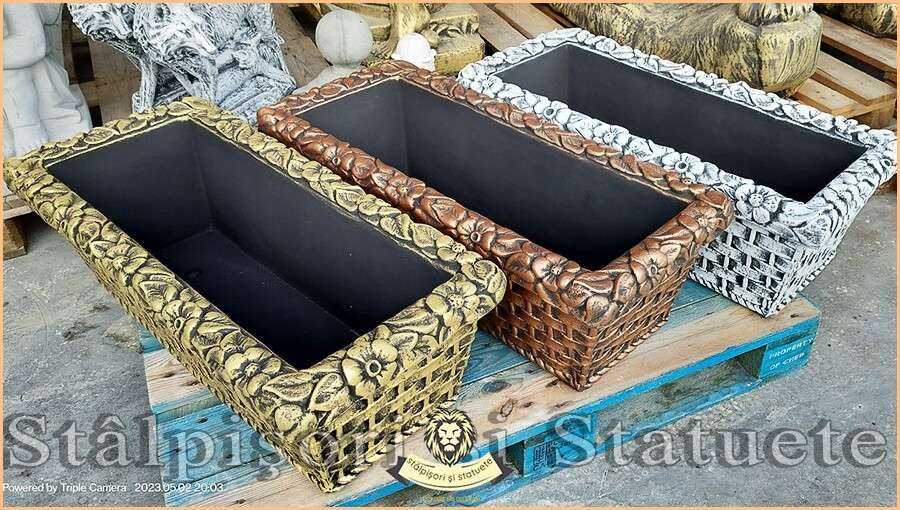 Jardiniera Ornament Flori, Model J14., Producator, Stalpisori Si ...