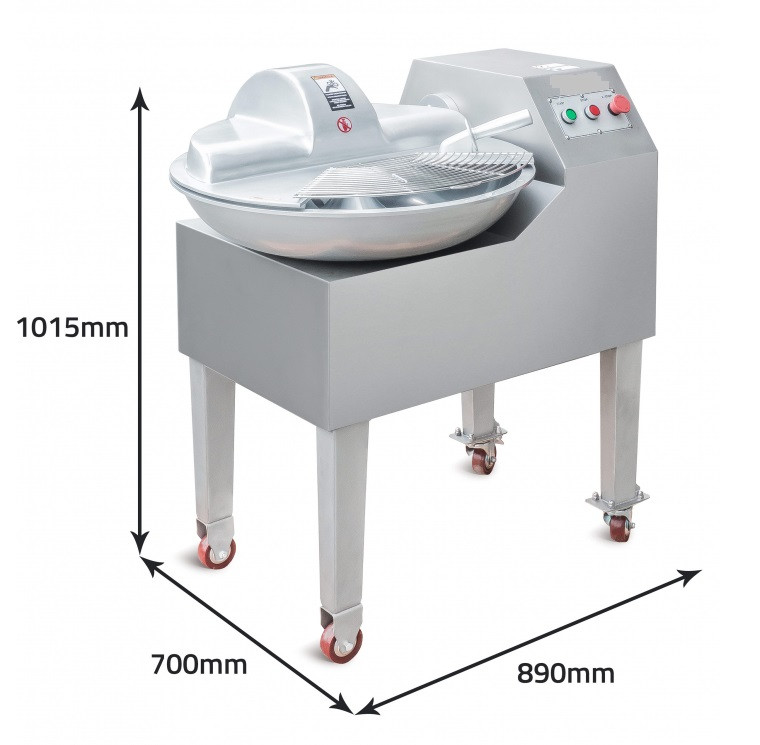 Cutter Pentru Carne, Legume Si Fructe- 20 Litri, Sc Ramsa Mach ...