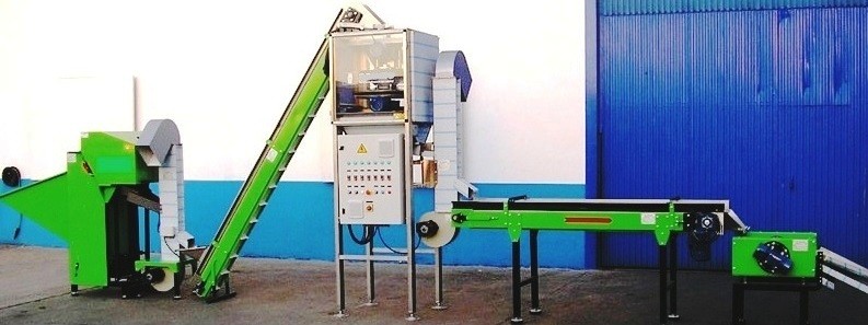 Linie Procesare Nuci- Spargere, Separare, Sortare, Sc Ramsa Mach ...