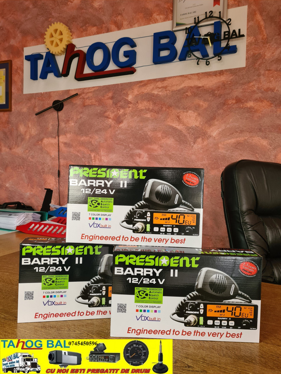 Statie President Barry Ii, Tahog Bal Srl