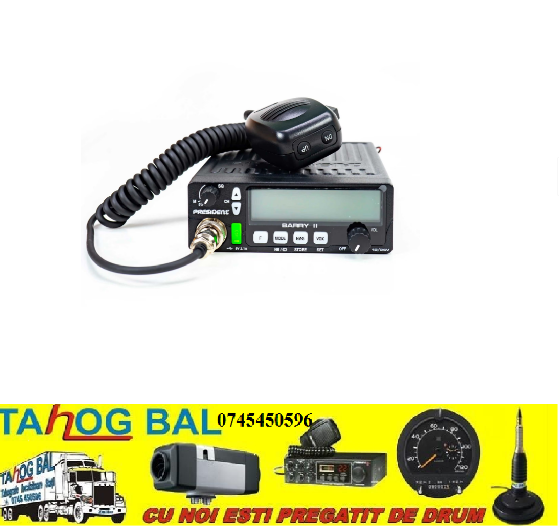 Statie President Barry Ii, Tahog Bal Srl
