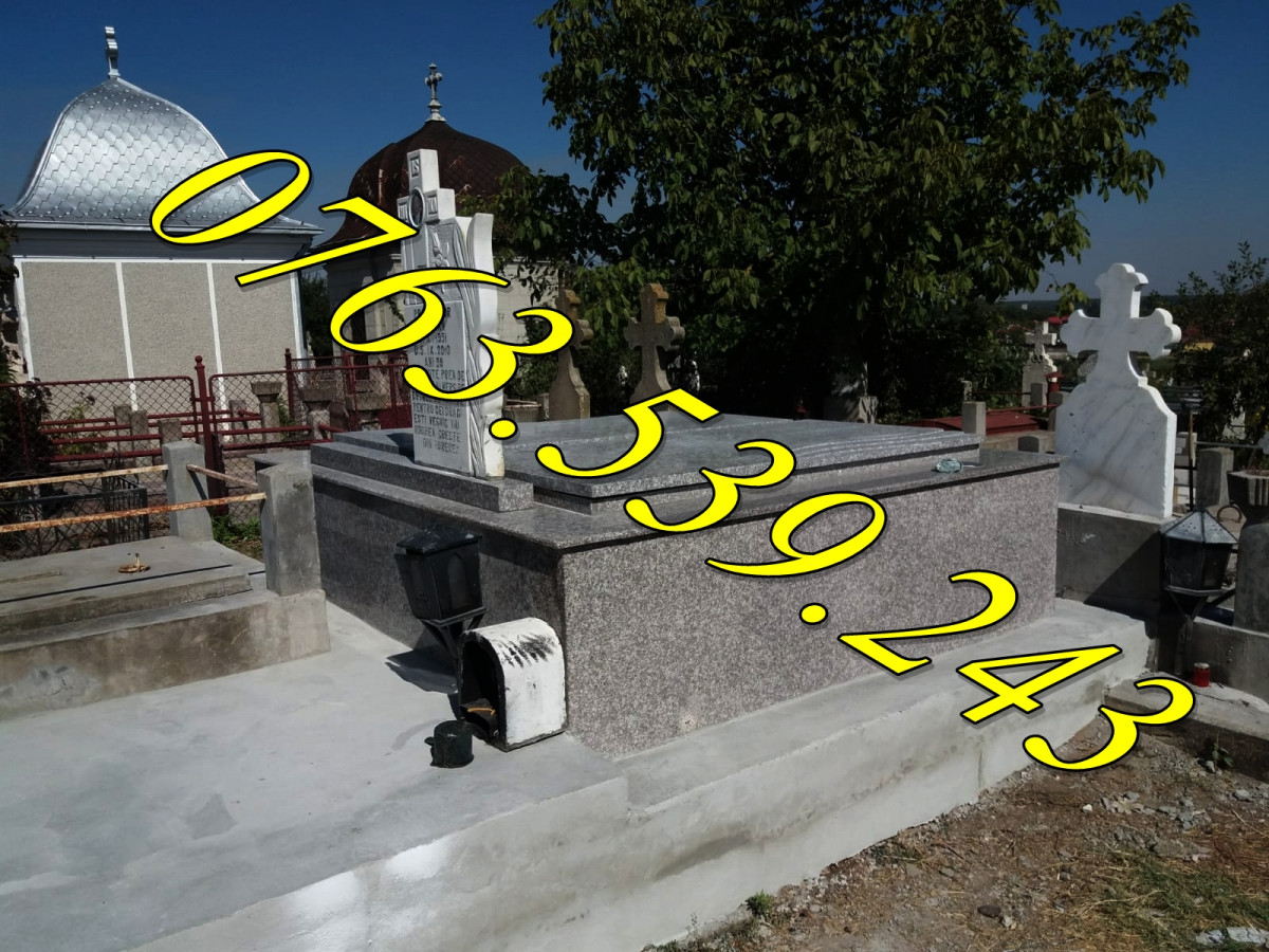 Mormant Cavou Cripta Lucrare Funerara De Granit | Monumente funerare