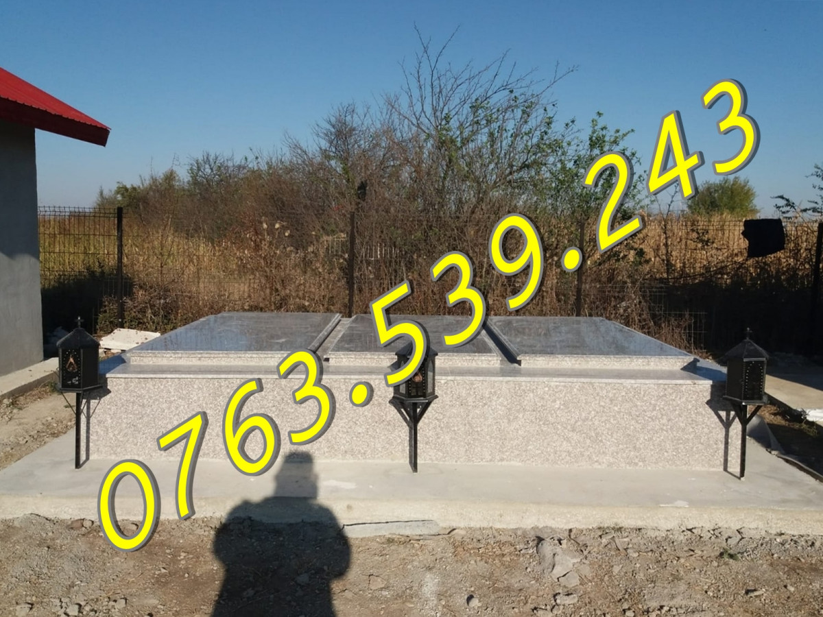 Mormant Cavou Cripta Lucrare Funerara De Granit, Sc Tarcan Art Srl