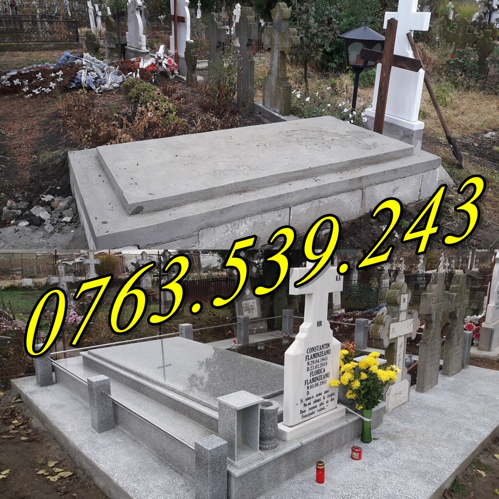 Constructii Funerare Placari Cavouri Morminte Borduri Marmura Granit ...