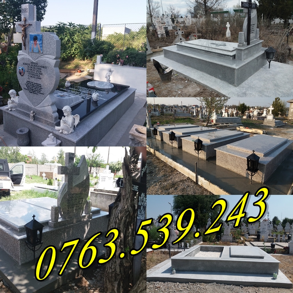 Monumente Funerare Cavouri Borduri Morminte Marmura Granit | Monumente ...