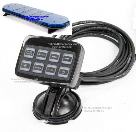 Panou comanda digital programabil SW830 | Girofar rampa luminoasa