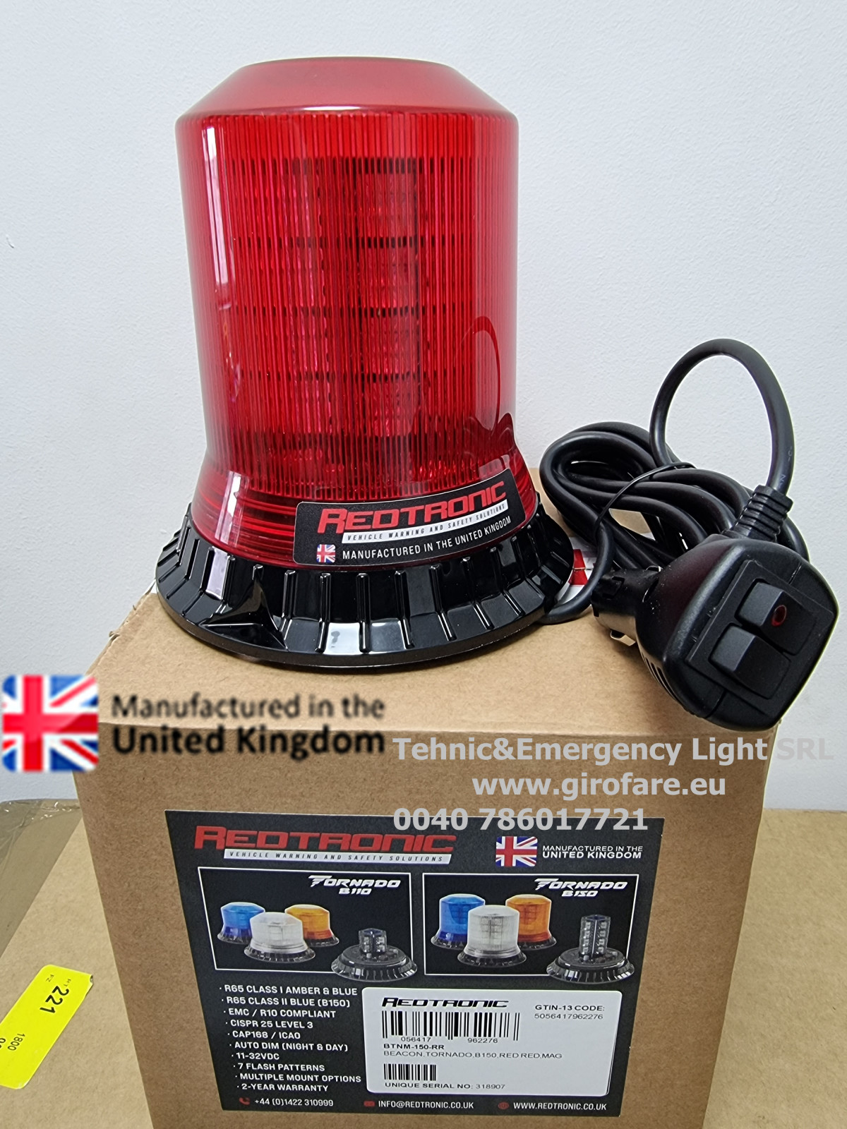 Girofar Led Tornado B150, Importator, Girofar Led TORNADO B150 Furnizor ...