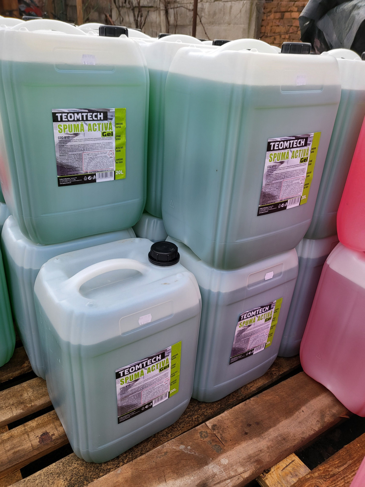 Solutie Spuma Activa Spalat Motor+auto.degresant Universal 20l-1l+20l ...