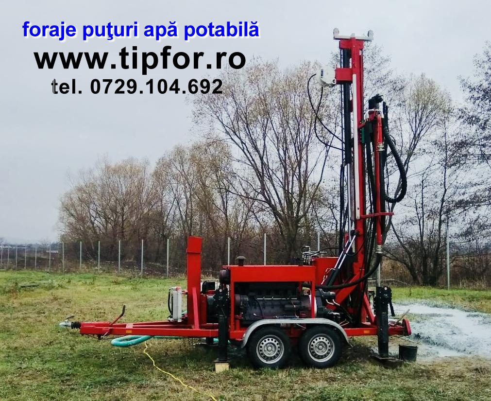 Tipfor- Foraje Puturi Apa, Tipfor Srl