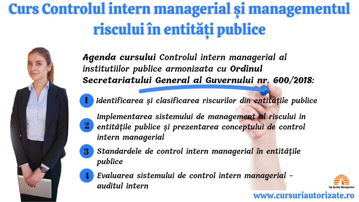 Curs Online Autorizat Controlul Intern Managerial Si Managementul ...