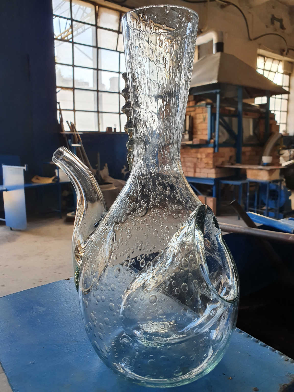 Atelier De Sticla | Carafe Buzunar Gheata BUCURESTI | ART GLASS TISCHER