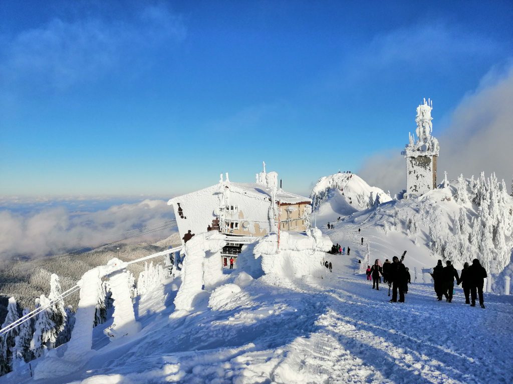 Varful Postavaru (1799m) in prima zi a anului