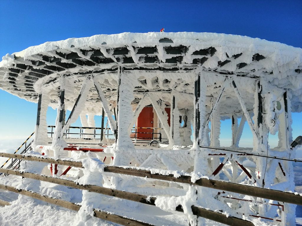 Varful Postavaru (1799m) in prima zi a anului