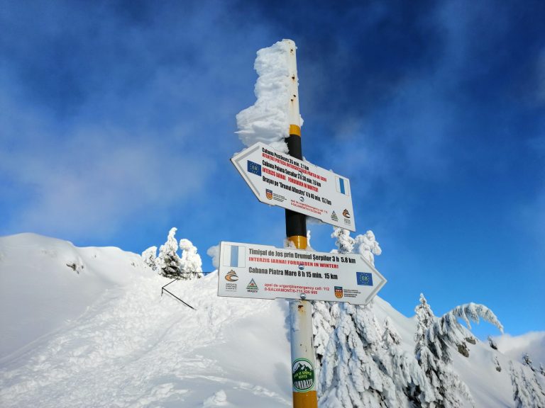 Varful Postavaru (1799m) in prima zi a anului